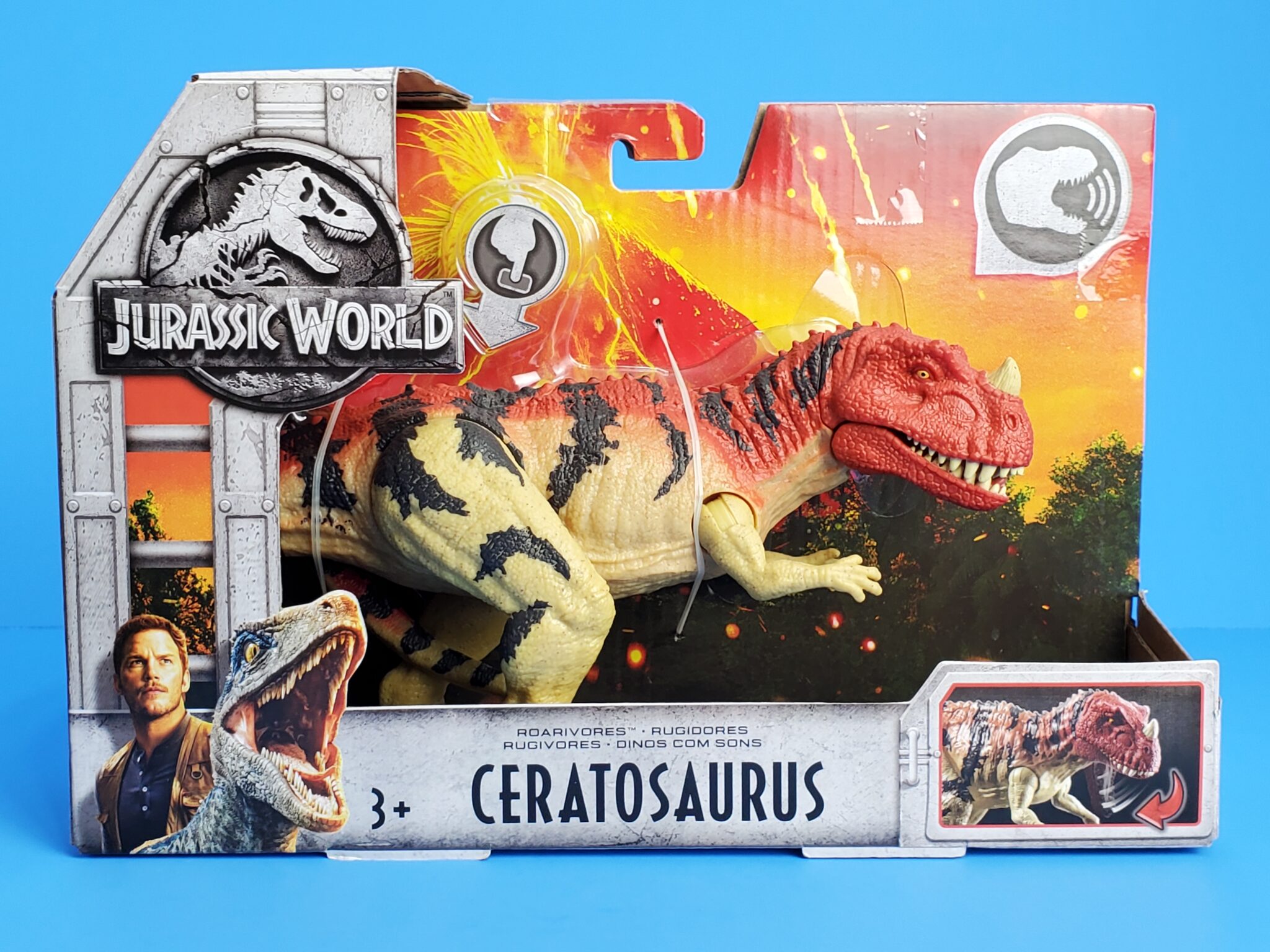 Jurassic World Mattel Ceratosaurus 2017 – OB Toys