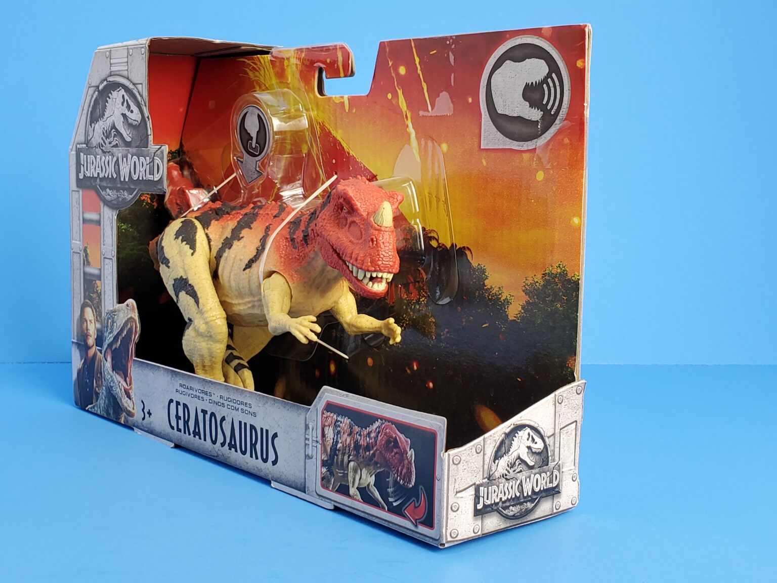 Jurassic World Mattel Ceratosaurus 2017 – OB Toys