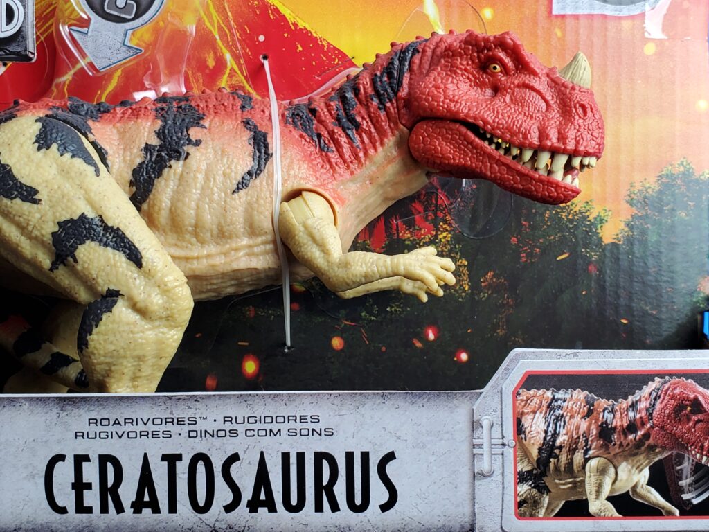 Jurassic World Mattel Ceratosaurus 2017 – OB Toys